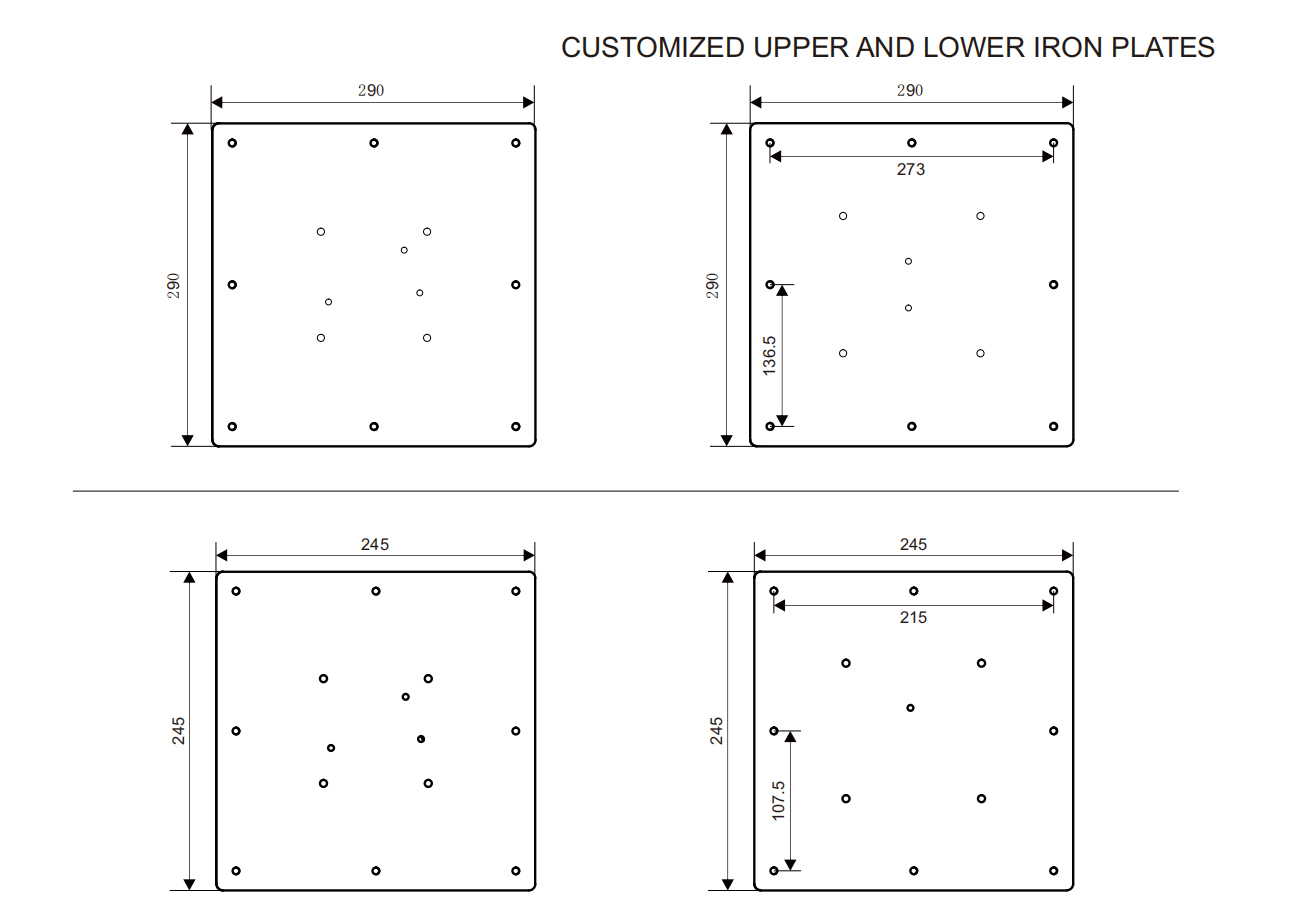 DHLCE-IR-360 3 Stage Electric Lifting Column--IR Panel 1V1 Hall